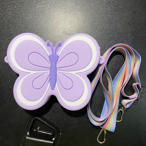 Bath & Body Works | Bags | Butterfly Cross Body Bag Cartoon Cute ...
